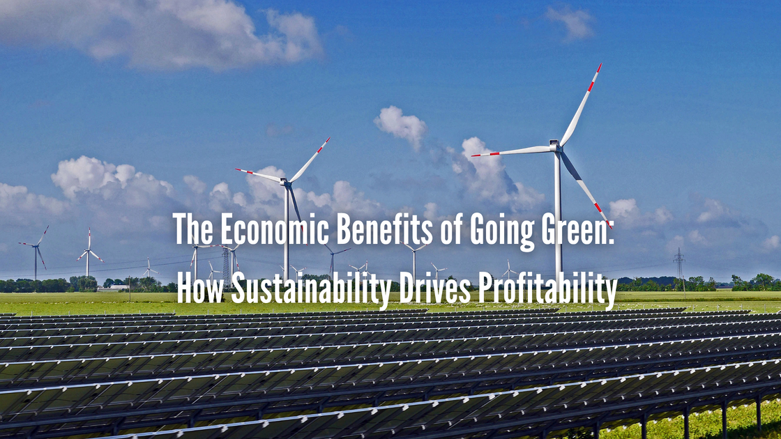 The Economic Benefits of Going Green: How Sustainability Drives Profit ...